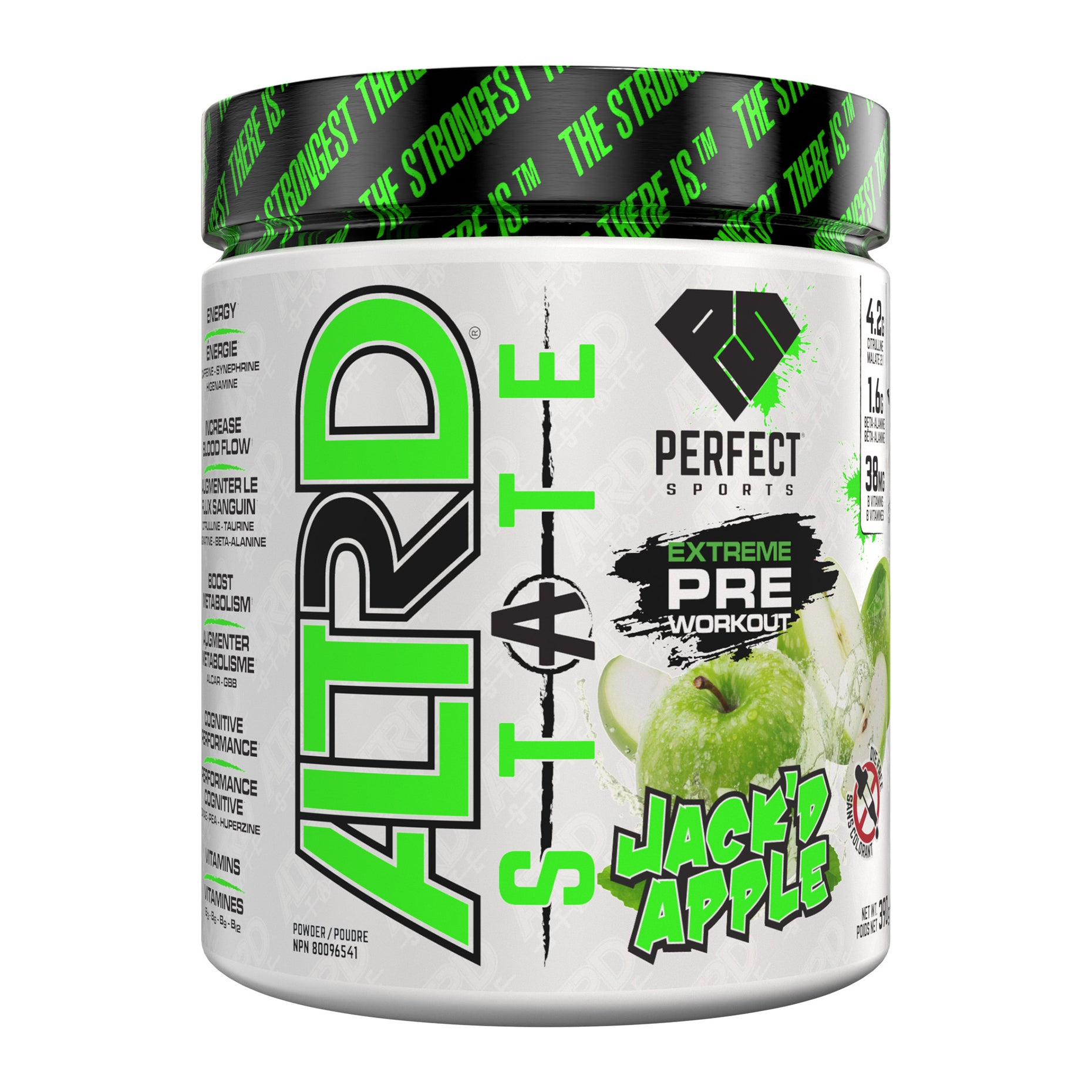 Perfect Sports ALTRD State Pre-Workout (20 Servs) – Vita Plus USA