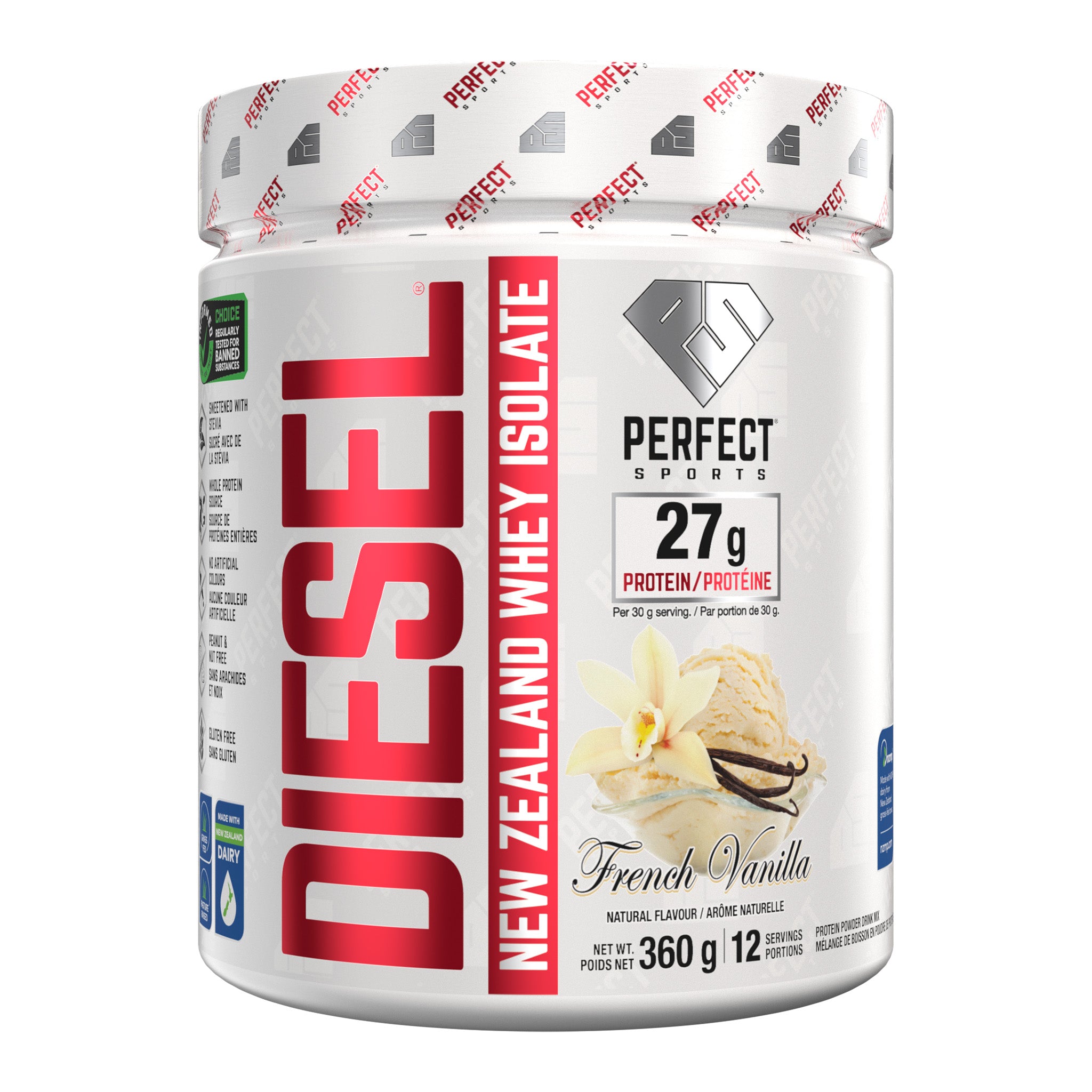 Perfect Sports Diesel New Zealand Whey Protein Isolate (360g) – Vita ...